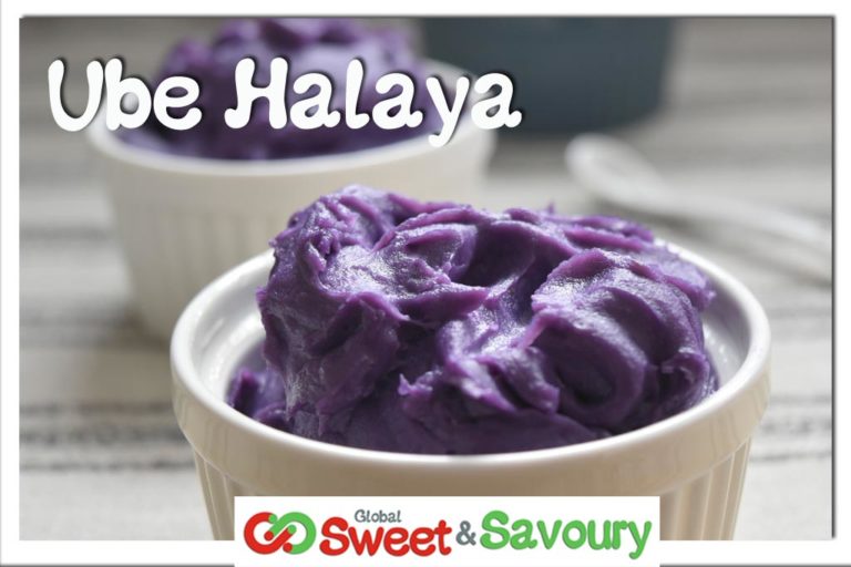 How To Make Ube Halaya (Purple Yam Jam) Recipe – Global Sweet And Savoury